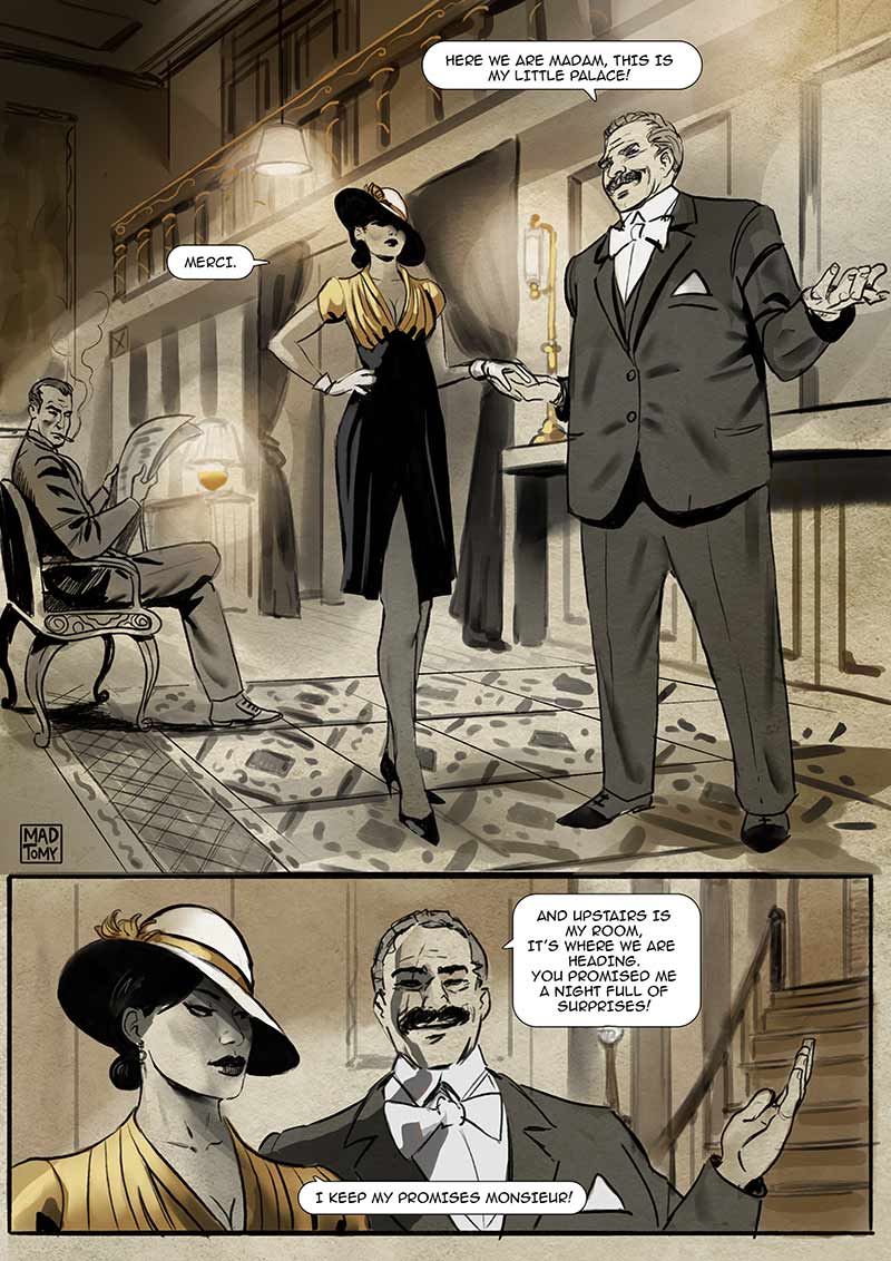 Femdom Fighting Art Superior Mad Tomy Comics